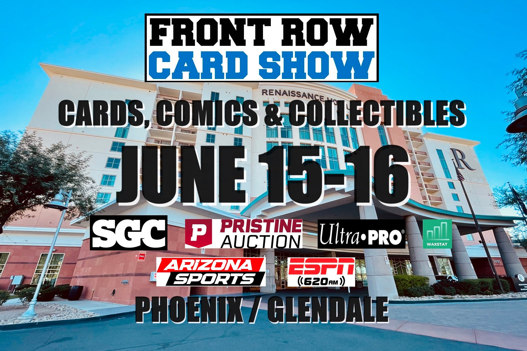 Front Row Card Show | Las Vegas Pasadena Phoenix Cards, Comics Pokemon