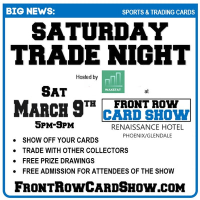 Front Row Card Show | Las Vegas Pasadena Phoenix Cards, Comics Pokemon